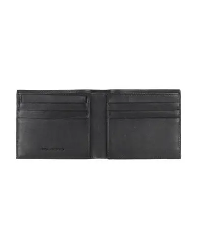 PIQUADRO Wallet Leather - Black