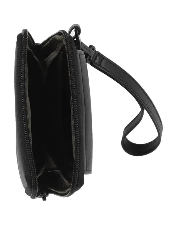 PIQUADRO Leather Wristlet