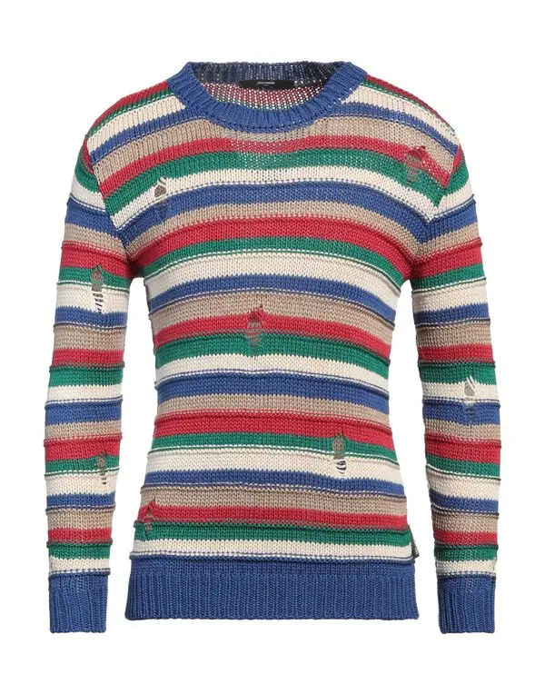 TAKESHY KUROSAWA Striped Knitted Sweater