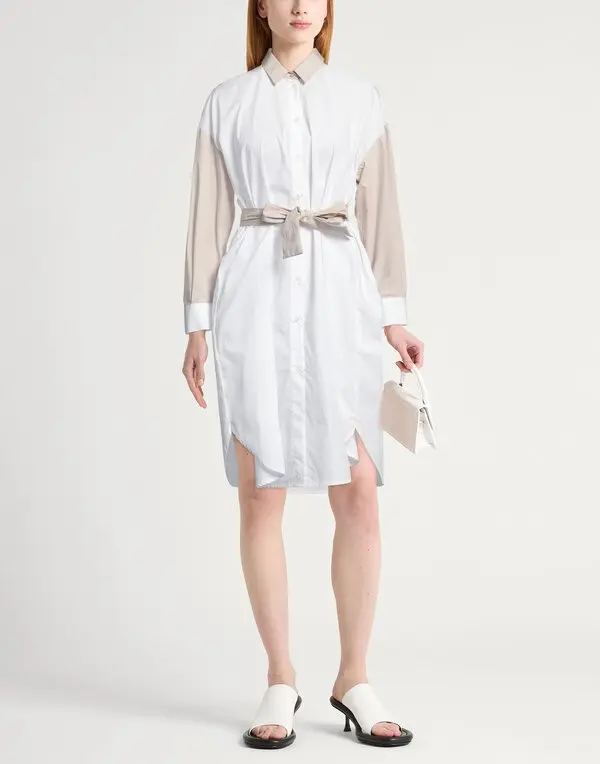 armani exchange shirt dress Cotton Mini Shirt Dress