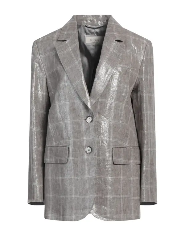 Peserico Linen Single-breasted Blazer