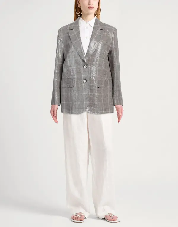 Peserico Linen Single-breasted Blazer