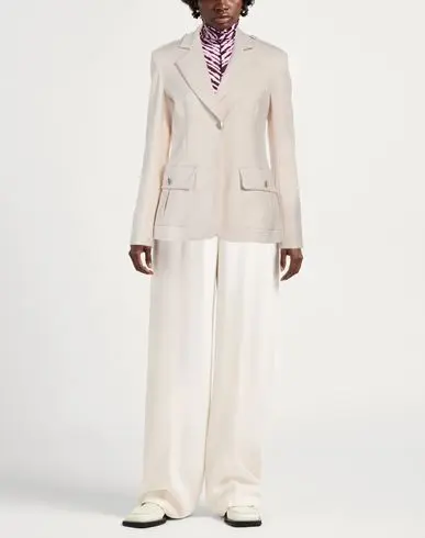CRISTINAEFFE Single-breasted Twill Blazer - White