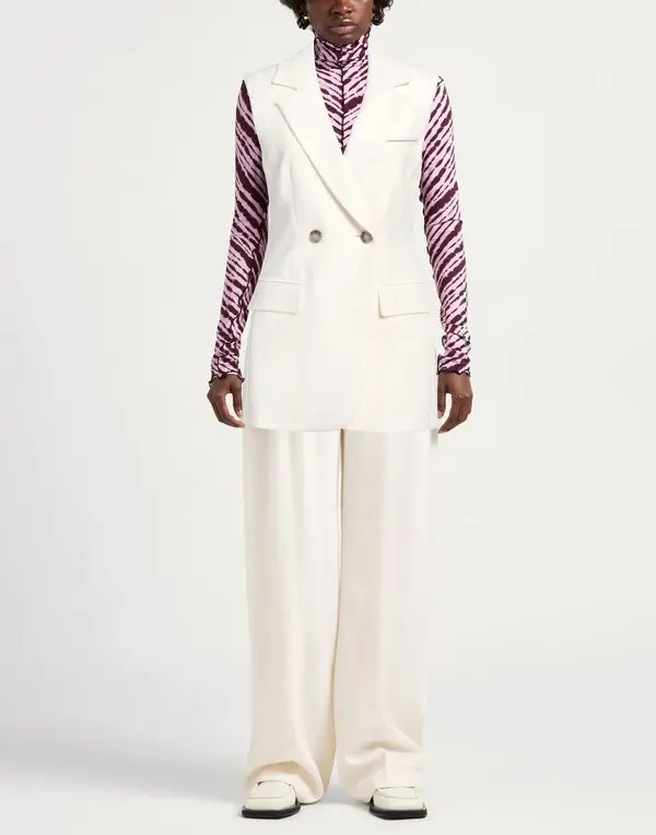 Peserico Sleeveless Double-breasted Blazer