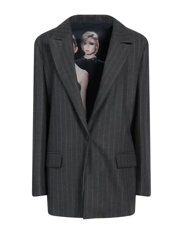 CRISTINAEFFE Pinstriped Single-breasted Blazer