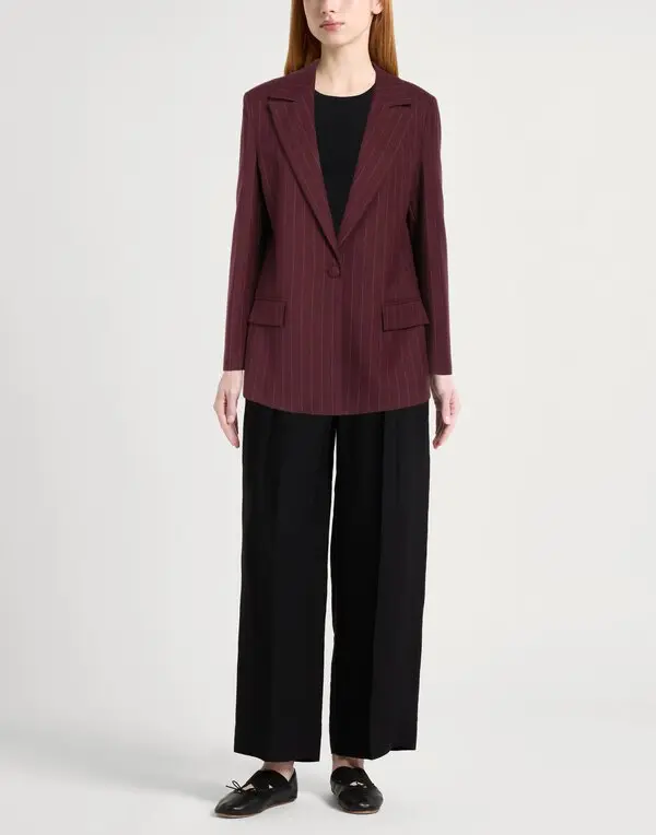 CRISTINAEFFE Pinstriped Single-breasted Blazer