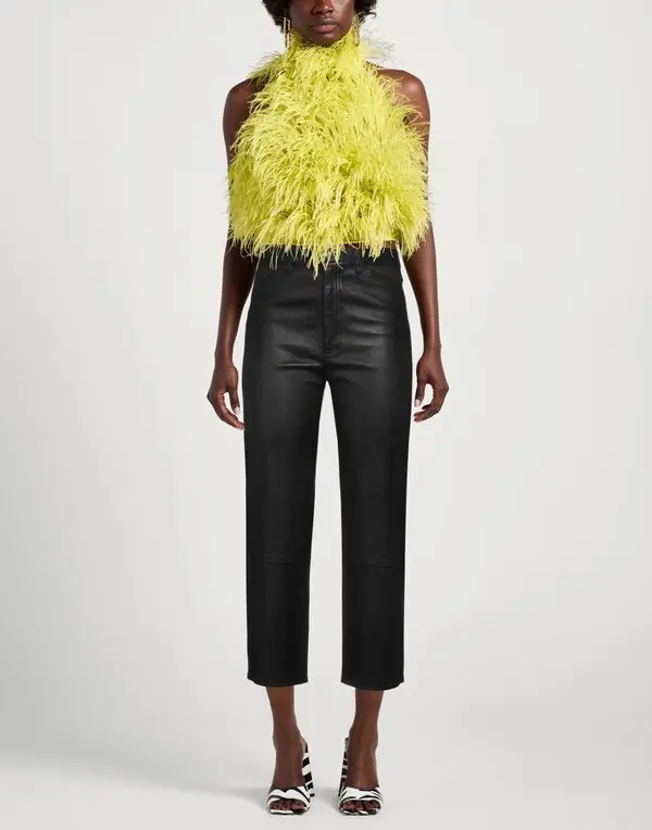 Sprwmn Leather Tapered Pants