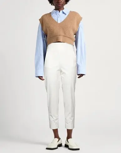 Peserico Tapered Woven Pants - Ivory