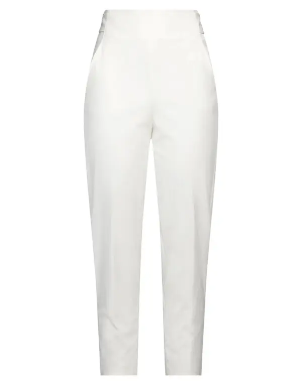 Peserico Tapered Woven Pants - Ivory