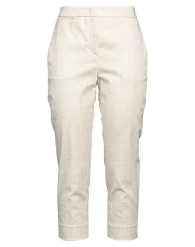 Peserico Tapered Houndstooth Cropped Pants