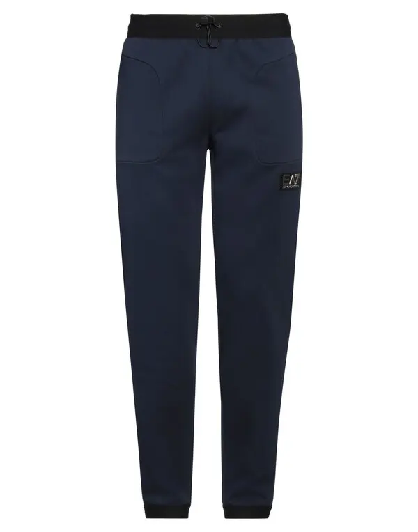 EA7 Pants Size Cotton, Polyester, Polyamide, Elastane - Navy