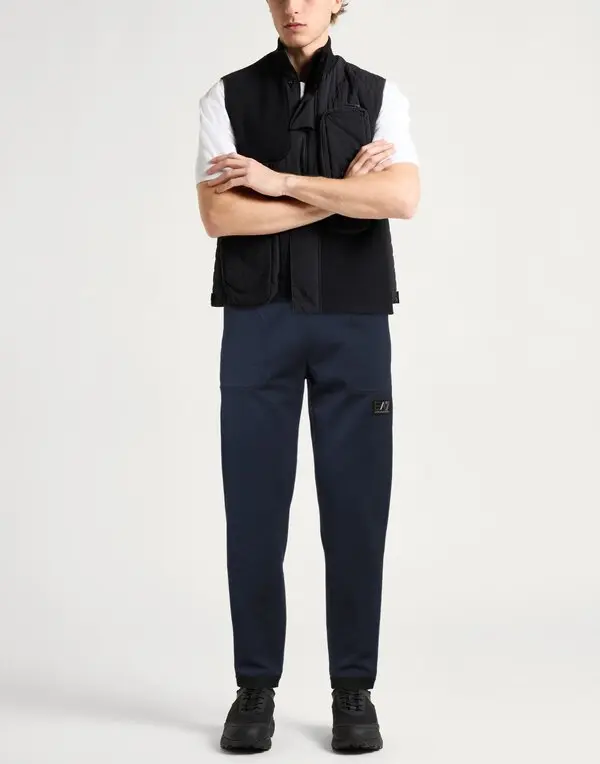 EA7 Pants Size Cotton, Polyester, Polyamide, Elastane - Navy