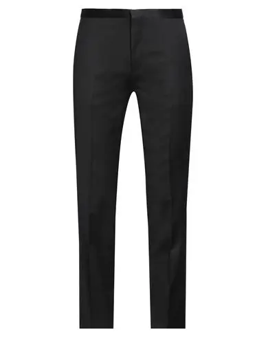 Hugo Tailored Virgin Wool Pants - Black