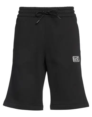 EA7 Athletic French Terry Shorts - Black