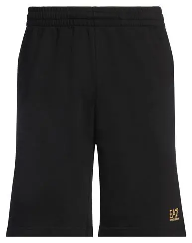 EA7 Athletic French Terry Shorts - Black