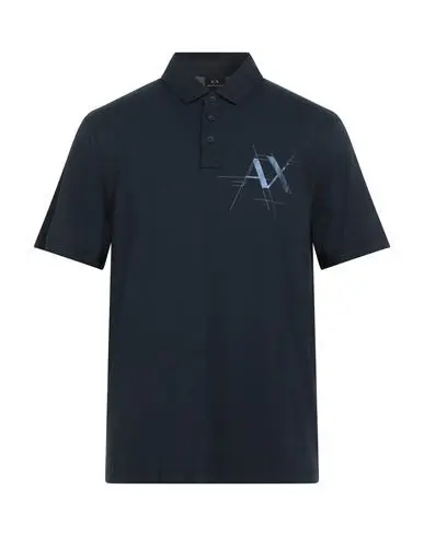Armani Exchange Polo Shirt Size Cotton - Blue
