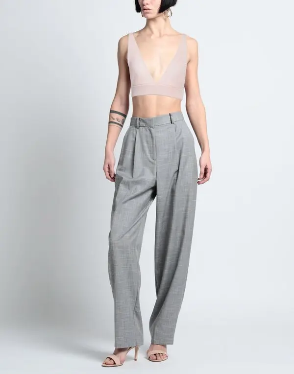 Peserico Metallic Knit Deep V-neck Cropped Top