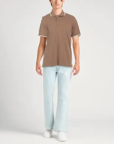 Sandro Polo Shirt Size Cotton, Polyester - Camel