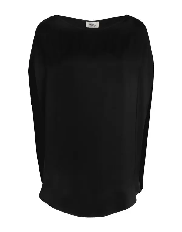 OTTOD'AME Satin Top - Black
