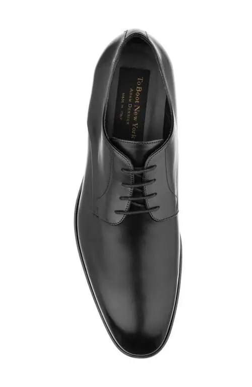 To Boot New York Parsons Plain Toe Derby - Black