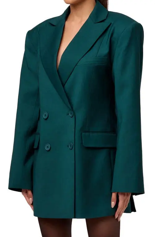 Naked Wardrobe Oversized Blazer Dress