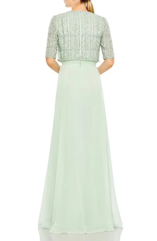 Mac Duggal Gown - Sage