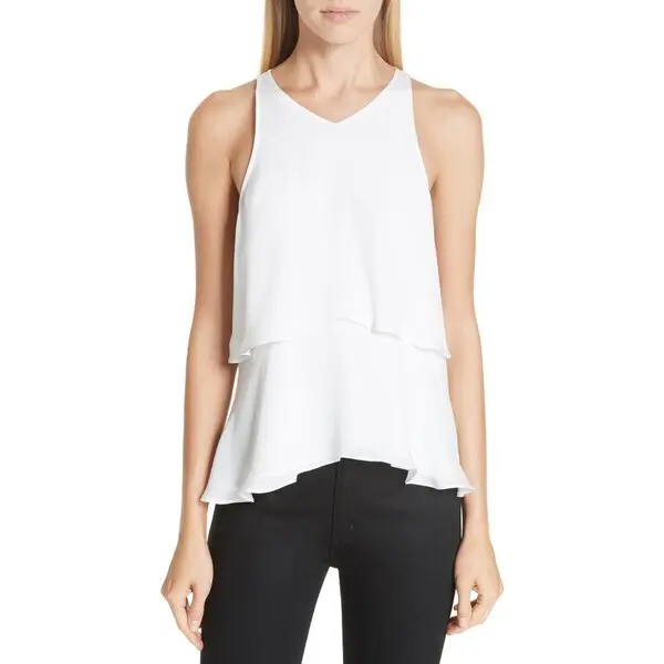 A.L.C. Duran Silk Tank Top