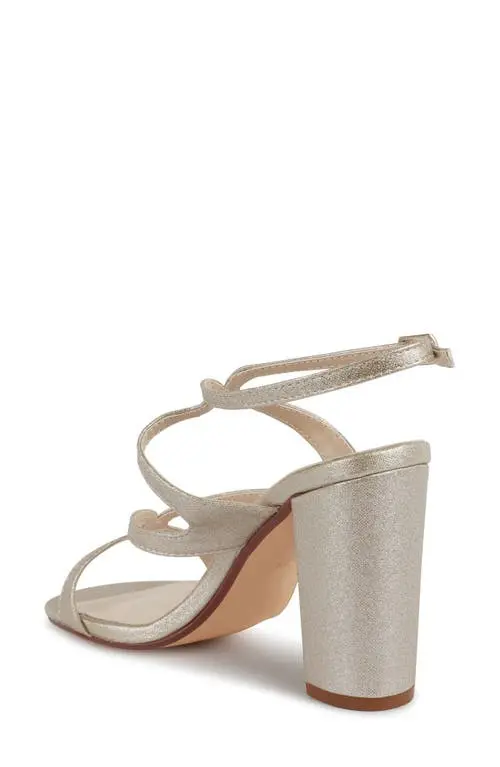 TOUCH UPS Shiloh Ankle Strap Sandal - Champagne