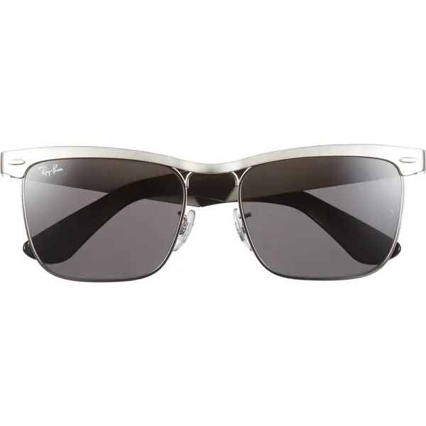 Ray-ban Wayfarer Deluxe Sunglasses - Dark Grey