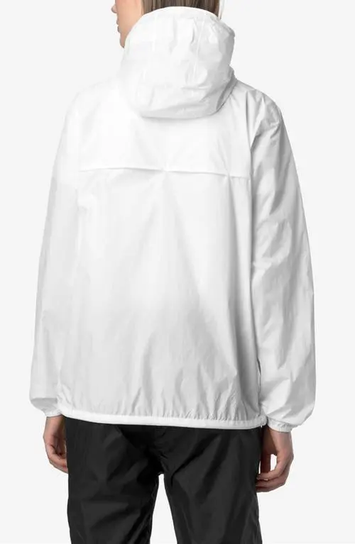 K-WAY Le Vrai 4.0 Claude Water Repellent Jacket - White
