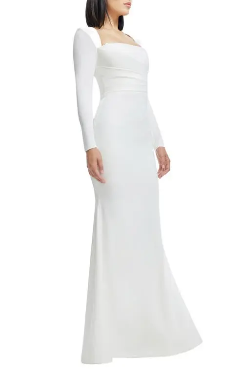 strapless open back dress Cherilyn Dress – Dress the Population