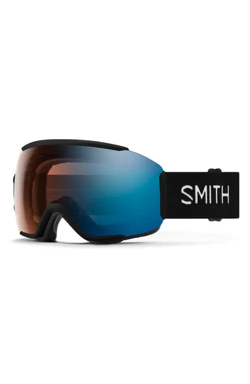 SMITH Sequence Chromapop™ Low Bridge Snow Goggles - Black /photochromic Blue