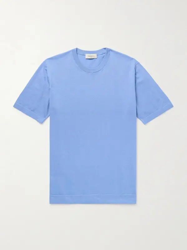 PIACENZA CASHMERE 1733 Cotton T-shirt