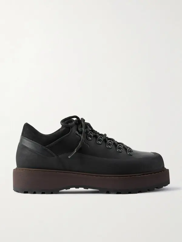 Diemme Cornaro Gomma Full-grain Leather Sneakers