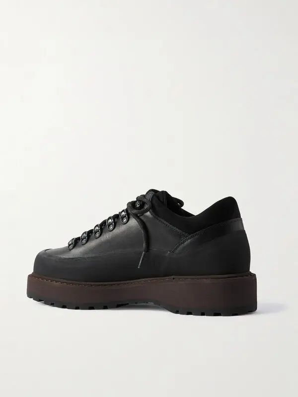Diemme Cornaro Gomma Full-grain Leather Sneakers