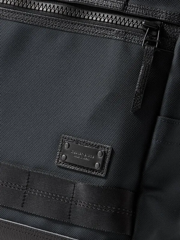 MASTER-PIECE CO Rise Ver.2 Leather-trimmed Mastertex-09 Tote Bag