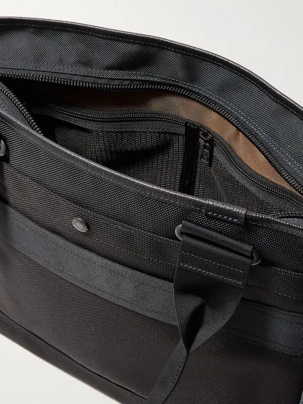 MASTER-PIECE CO Rise Ver.2 Leather-trimmed Mastertex-09 Tote Bag