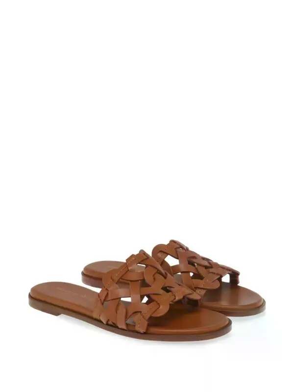GIANVITO ROSSI Amalfi Sandals - Brown