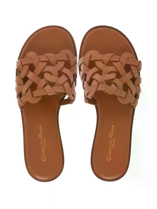 GIANVITO ROSSI Amalfi Sandals - Brown