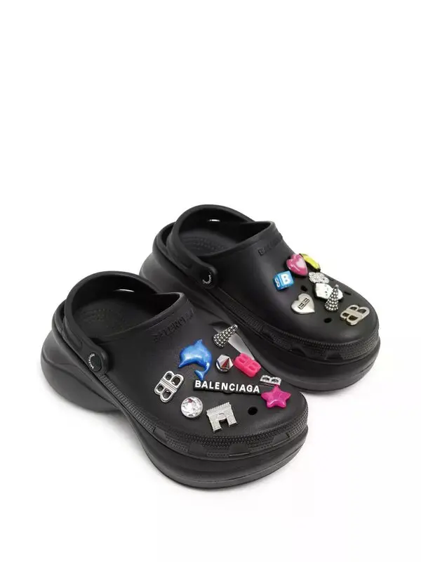 Balenciaga X Crocs Jibbitz Mule