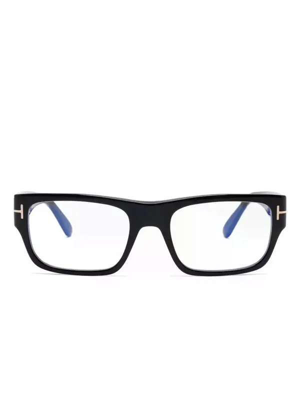 TOM FORD Rectangular-frame Glasses - Black
