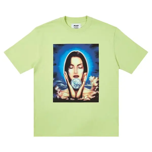 PALACE Pez Angel Of T-shirt 'fluro - Yellow