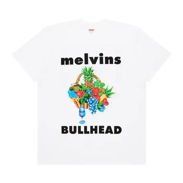 Supreme X Melvins Bullhead Tee - White