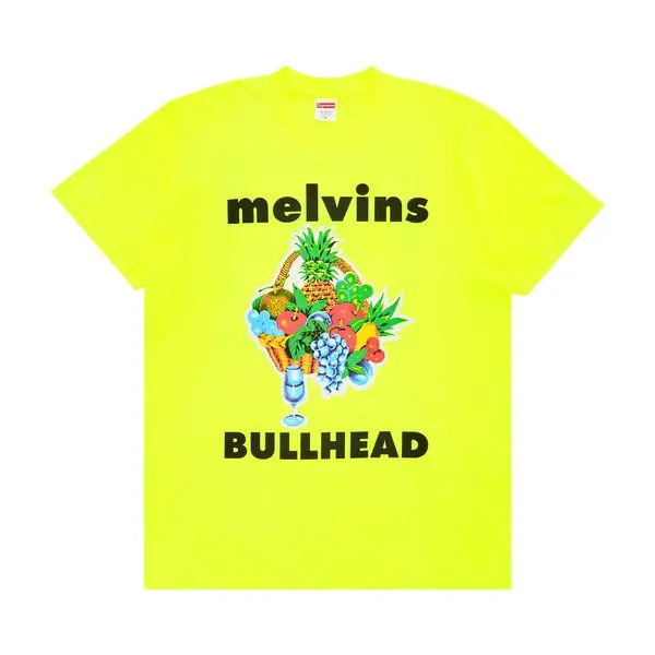 Supreme X Melvins Bullhead Tee 'fluorescent