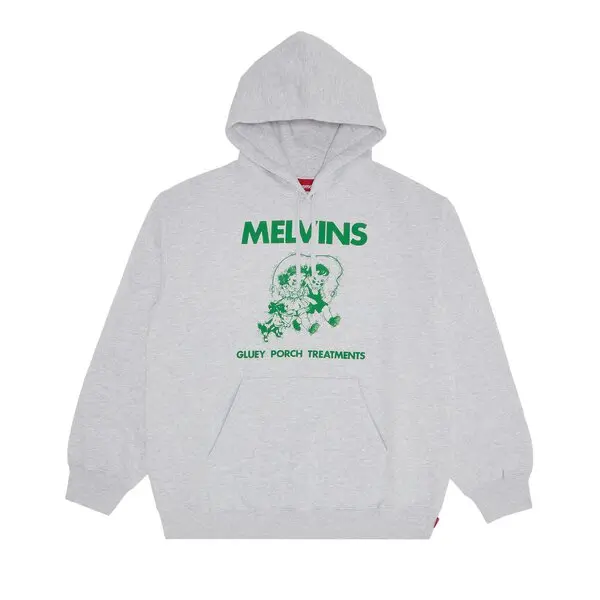 Supreme X Melvins Hooded Sweatshirt - Grey
