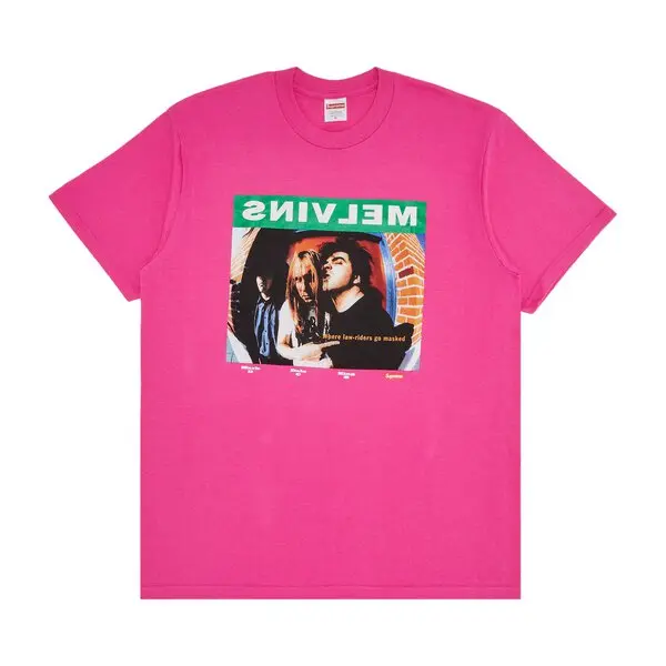 Supreme X Melvins Prick Tee 'fuchsia - Pink