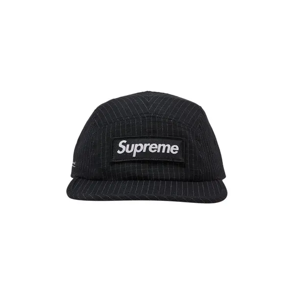 Supreme Reflective Ripstop Camp Cap - Black | Editorialist