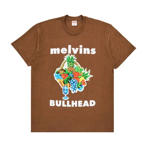Supreme X Melvins Bullhead Tee - Brown