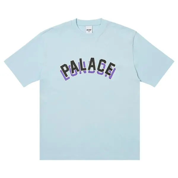 PALACE London Stack T-shirt 'crystalised - Blue