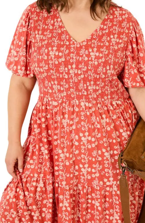 fatface orange dress Fat Face - Burnt Orange Utopia Paisley